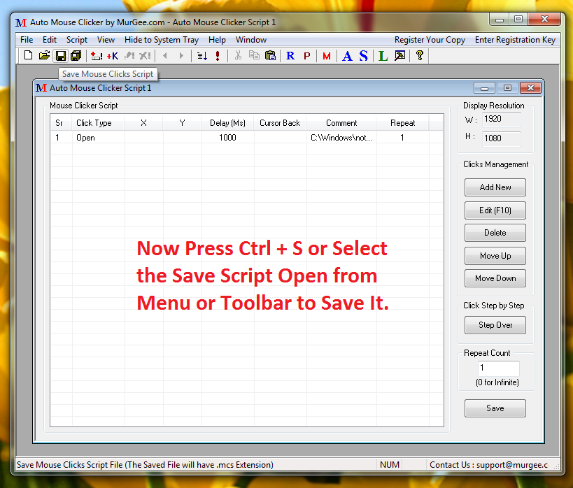 Auto Mouse Clicker Step by Step Tutorial